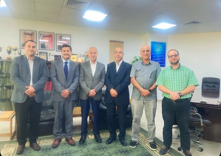 President of the Amman Chamber of Industry Visits the Faculty of Business